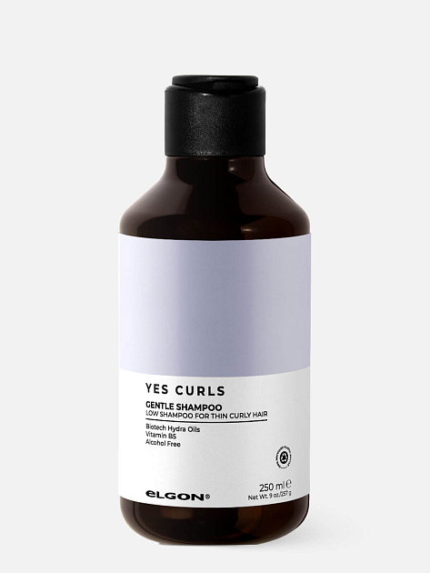 Купить шампунь для кудрявых волос ухаживающий elgon yes curls gentle ...