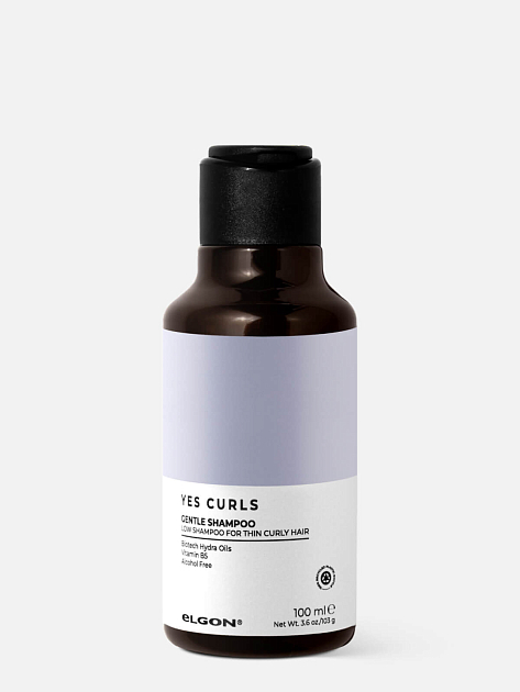 Купить шампунь для кудрявых волос ухаживающий elgon yes curls gentle ...